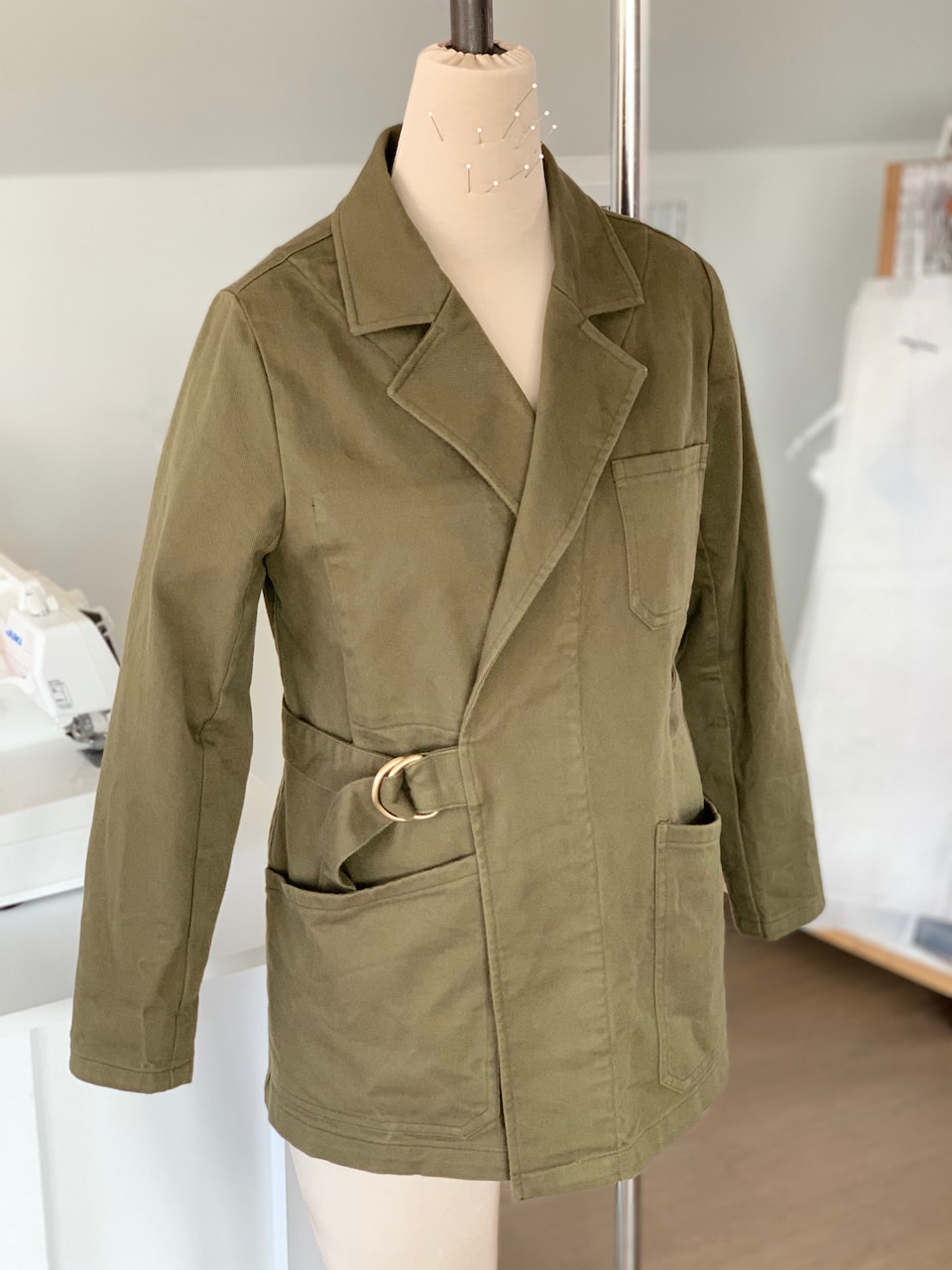 Fitting the Sienna Maker Jacket (look ma, no muslin!) - the Beatrice Blog